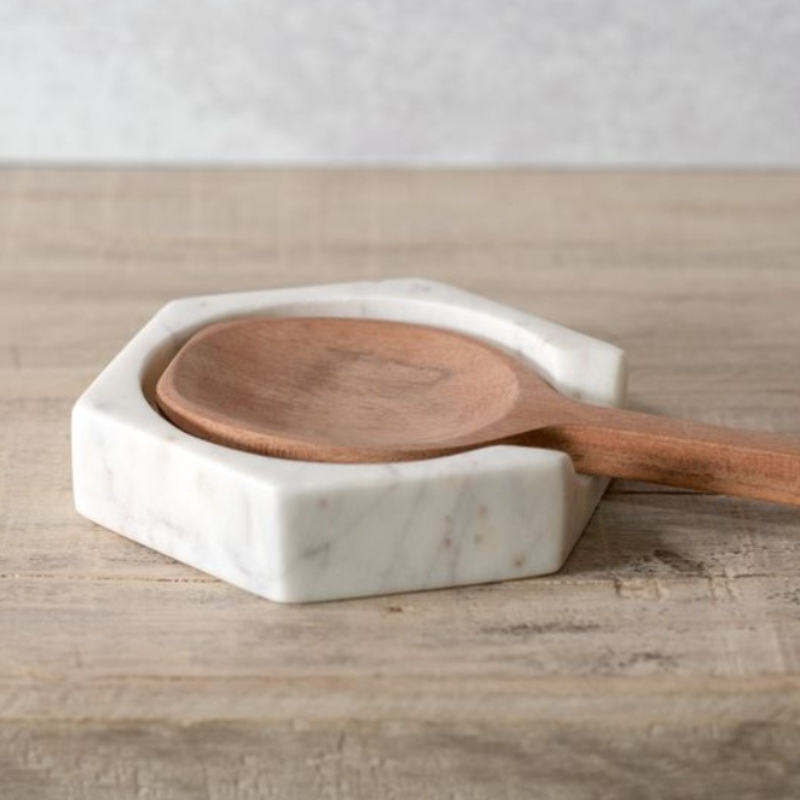 Marble Hexagon Spoon Rest – ReStyle & Co